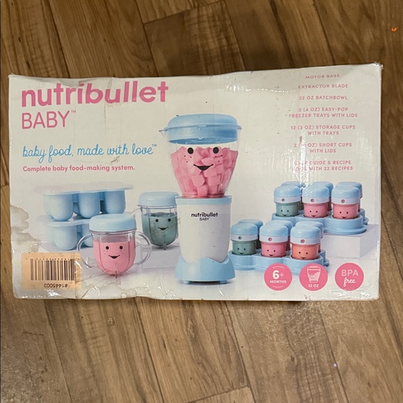 Nutribullet | Kitchen | Nutribullet Baby Food Making System Nwt | Poshmark